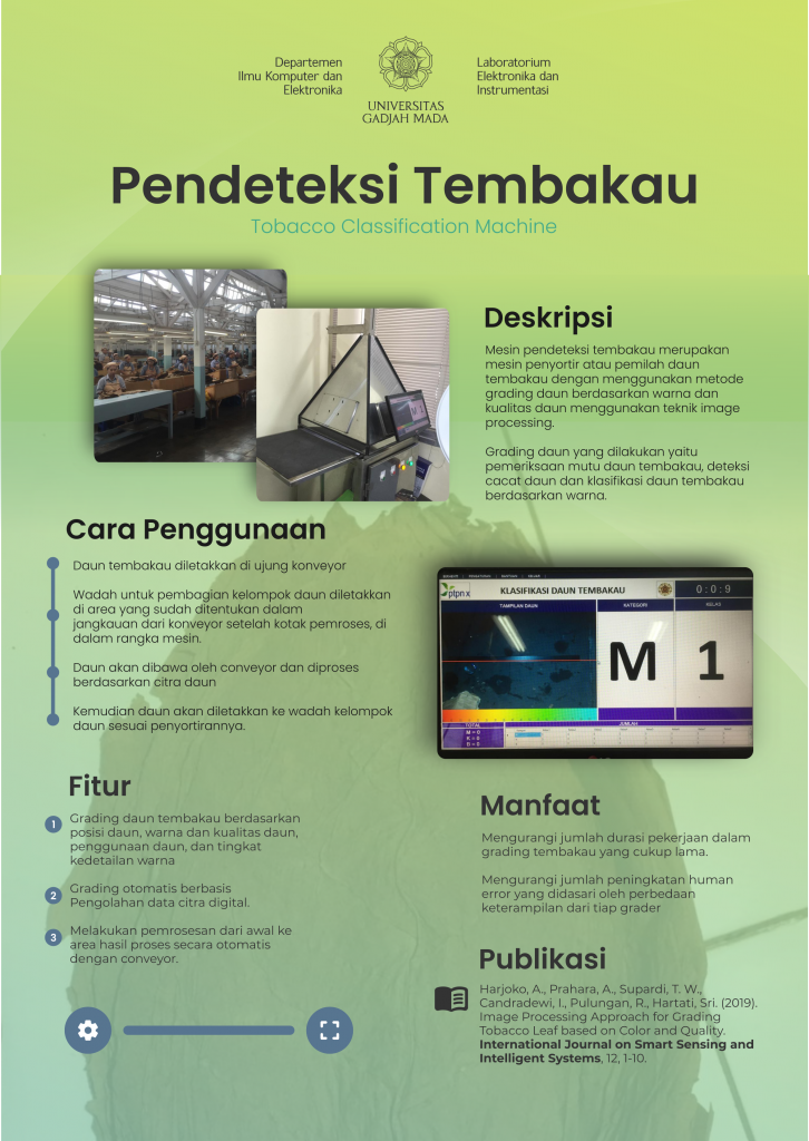 Pendeteksi Tembakau Lab Riset Elektronika dan Instrumentasi – Menara ...